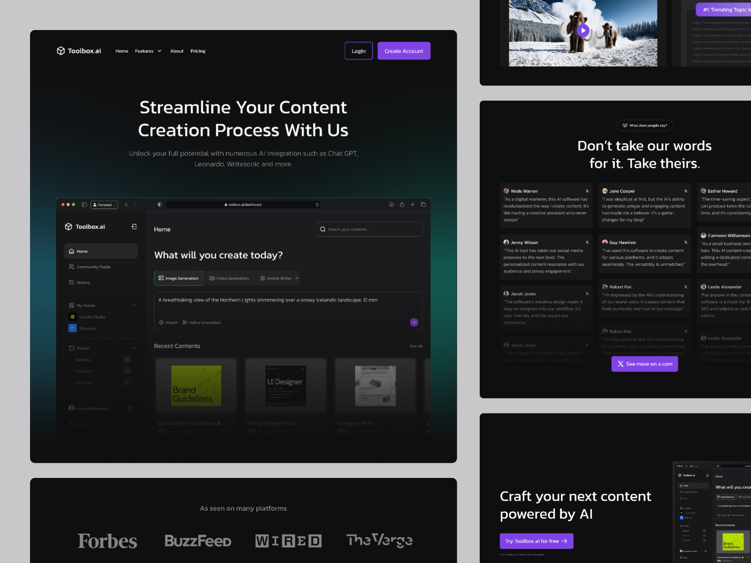 Toolbox.ai - AI Content Creator Landing Page by Michael Stevanus ... Toolbox.ai - AI Content Creator Landing Page by Michael Stevanus ...